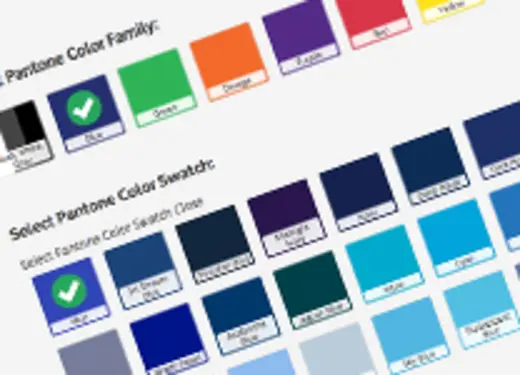 Tabla de colores Pantone | Stahls'
